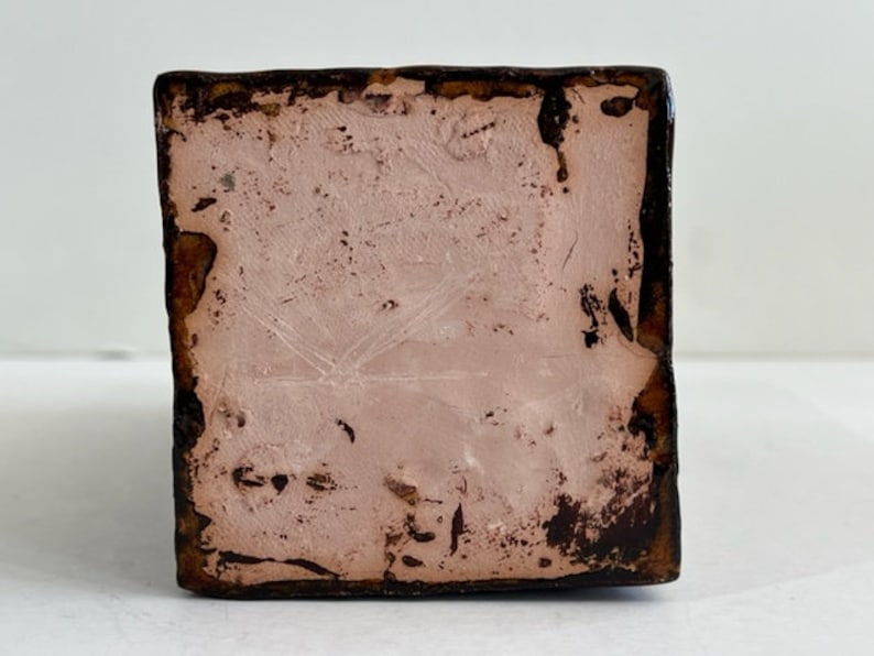 Slab Built Studio Pottery Mid Century Modern Art Object Vessel - Etsy