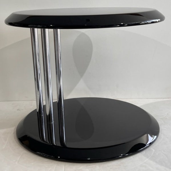 Chrome Side Table - Etsy