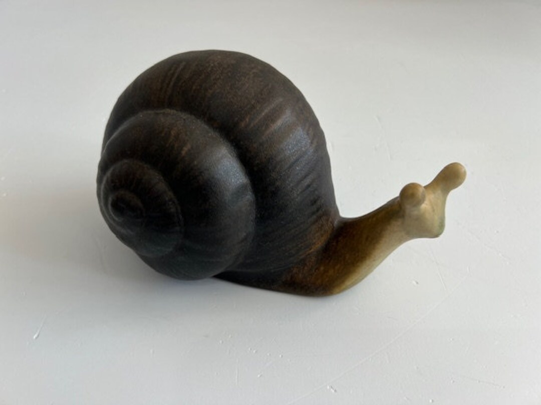 Daga Design Studio Ceramic Snail Mid Century Modern Pottery Signed - Etsy