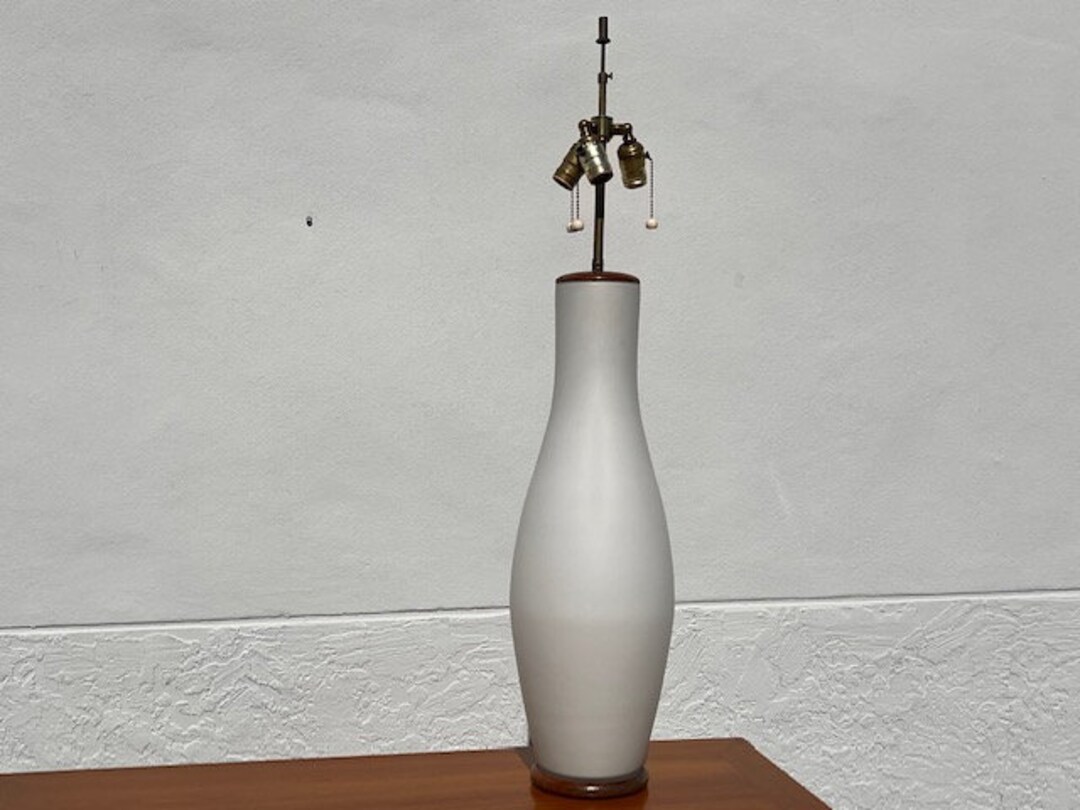 Large Holmegaard Glass Lamp Mid Century Modern Scandinavian Lighting - Etsy