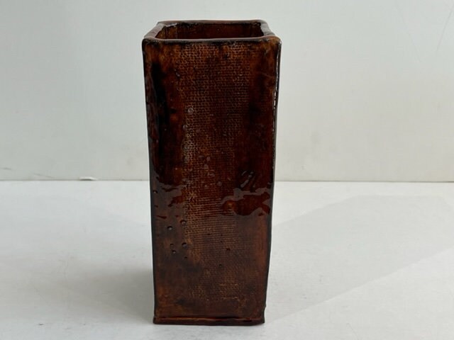 Slab Built Studio Pottery Mid Century Modern Art Object Vessel - Etsy