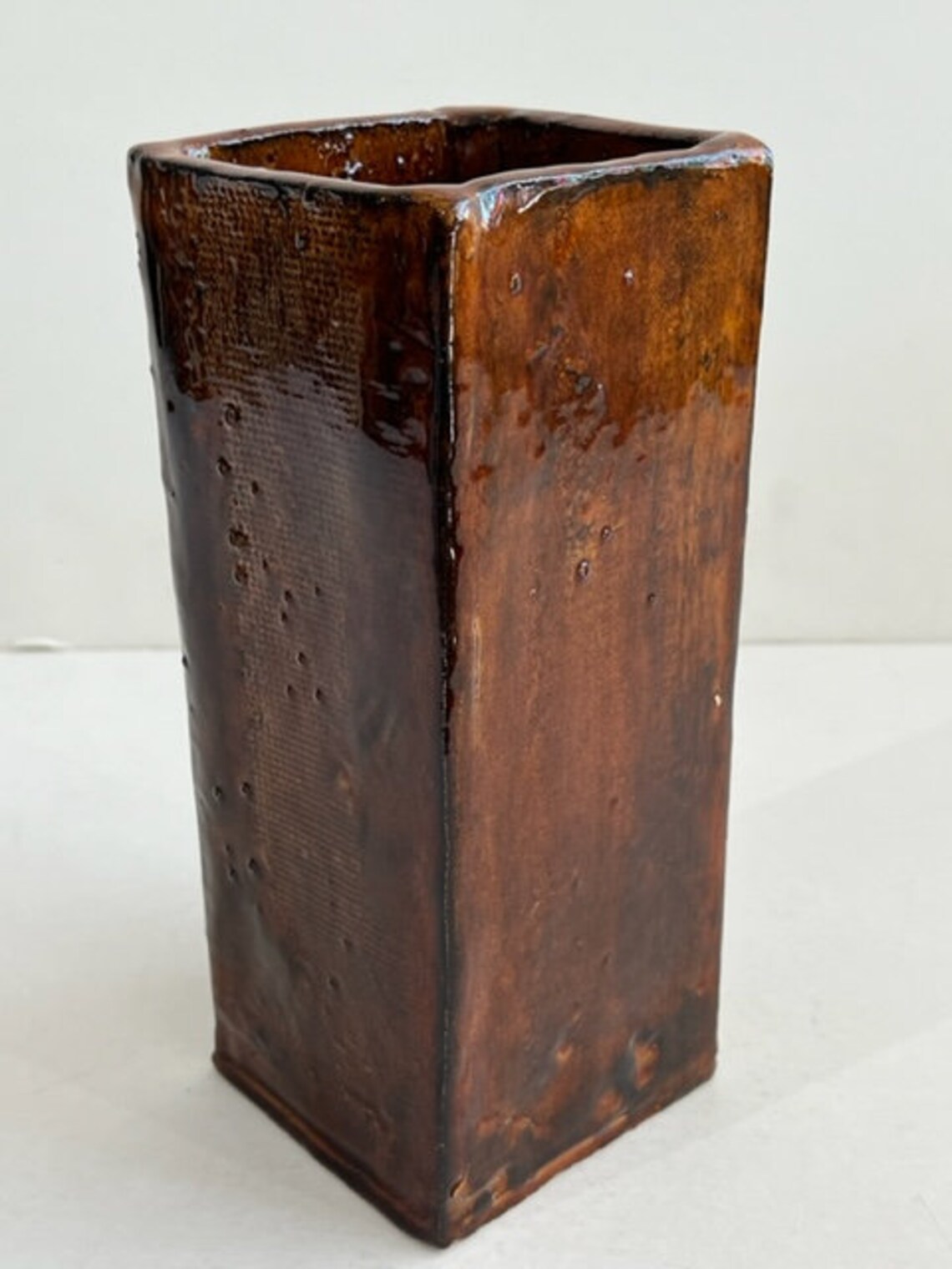 Slab Built Studio Pottery Mid Century Modern Art Object Vessel - Etsy