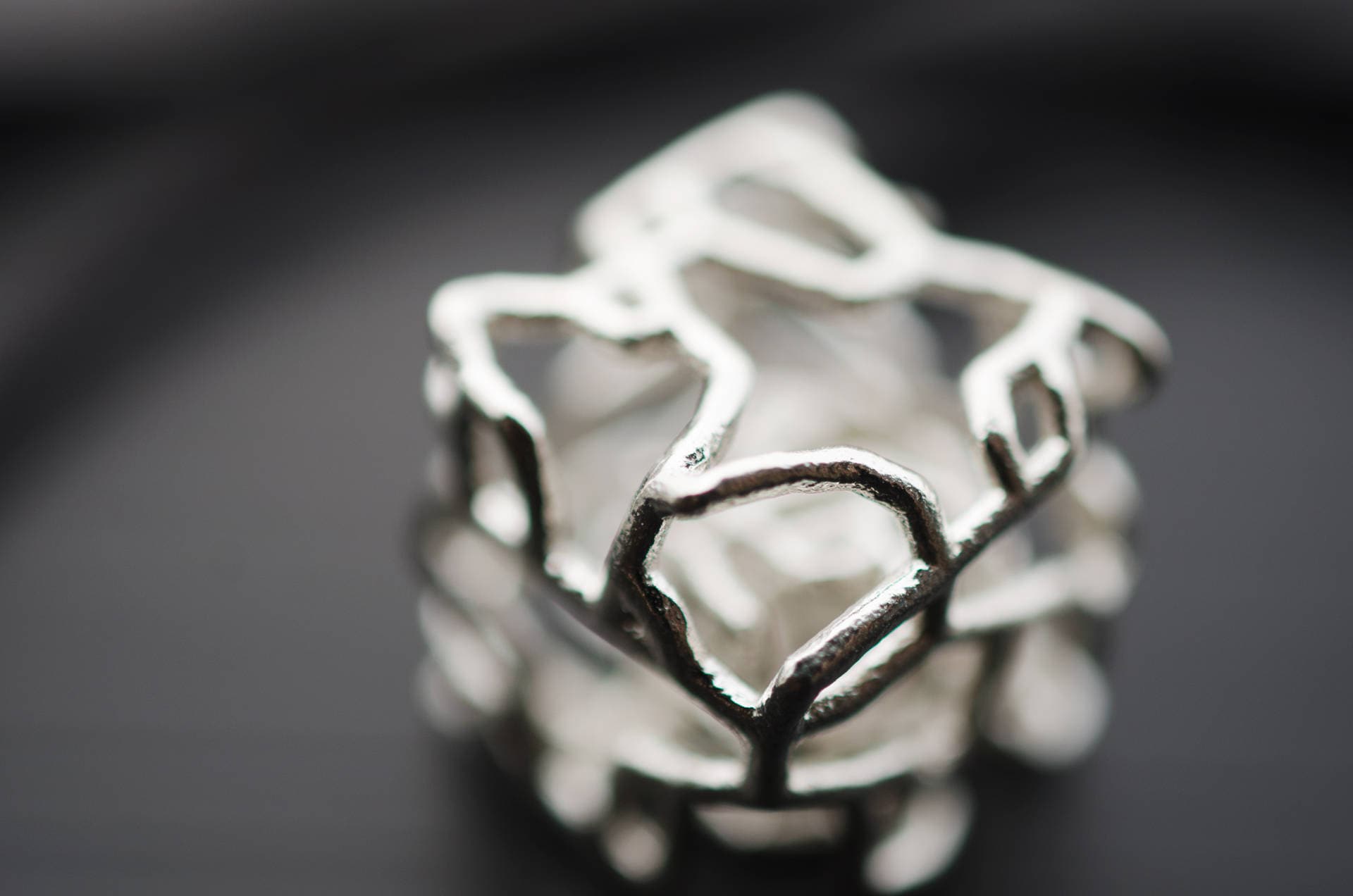 3d Printed Silver Pendant With an Organic Generative and Geometric ...