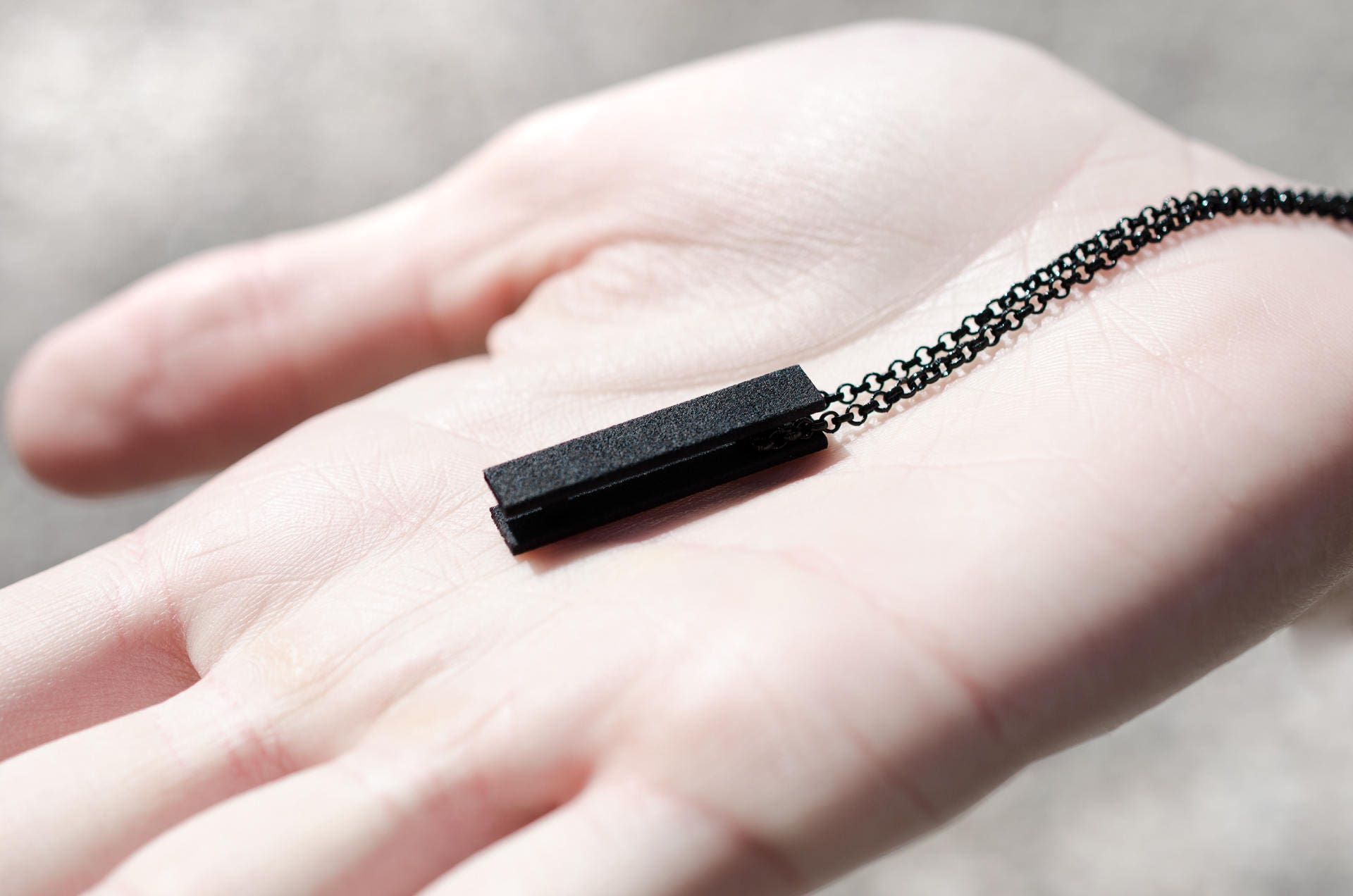 3d Printed Geometric Architectural Unisex Pendant Necklace; Gift for ...