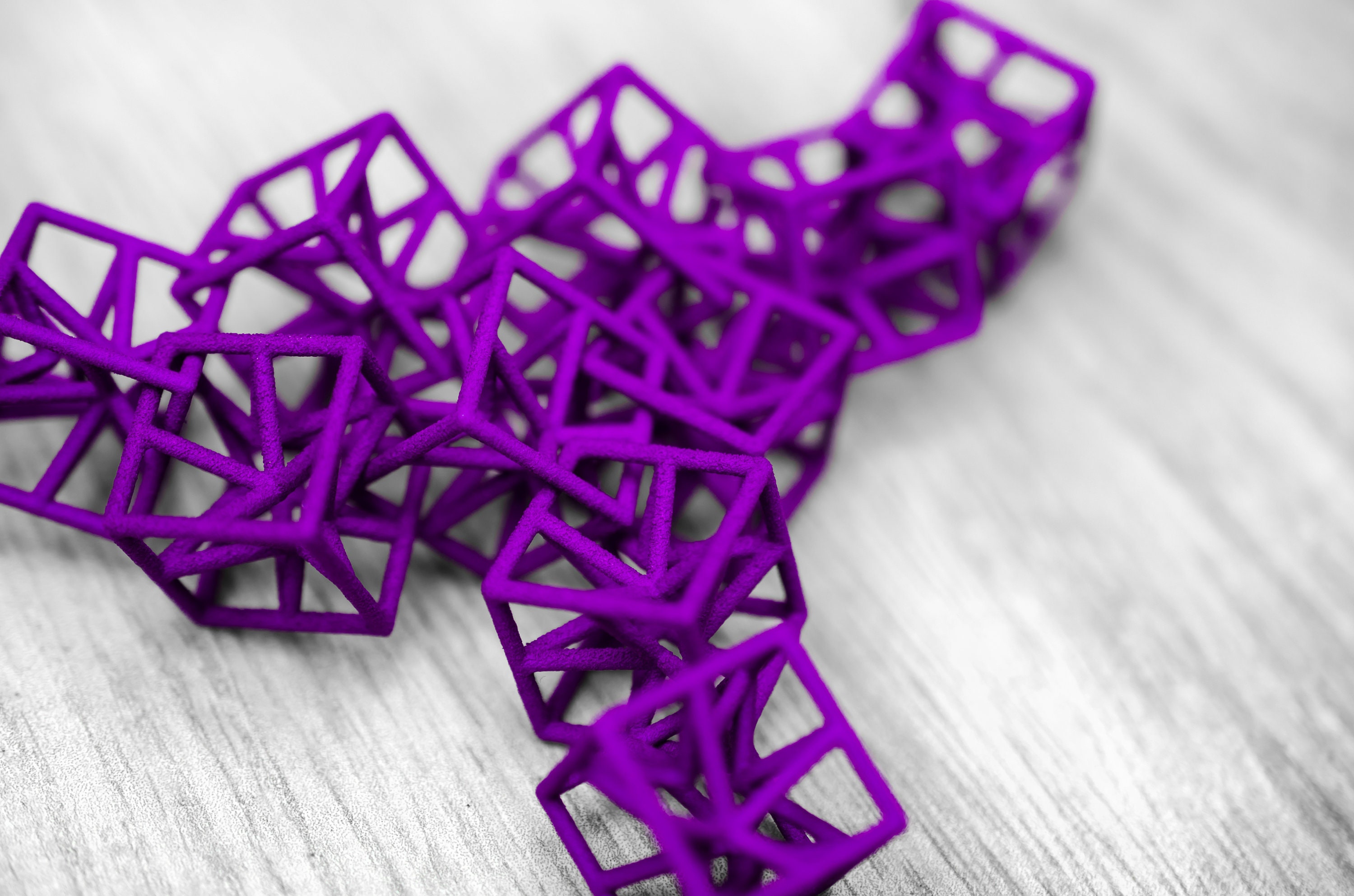 3d Printed Geometric Architecture Necklace for Architect or Engineer ...