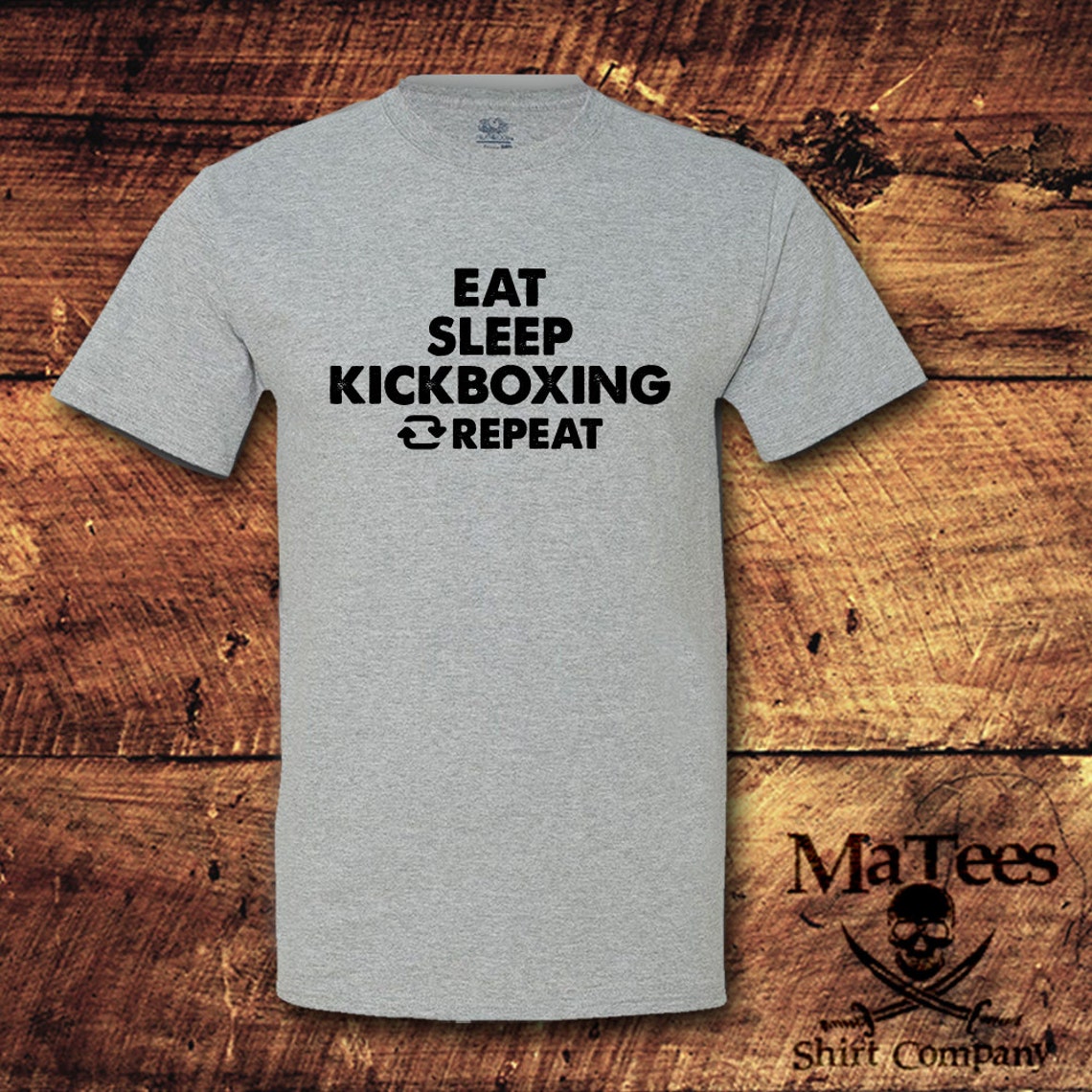 Kickboxing, Kickboxing Shirt, Eat Sleep Kickboxing, Eat Sleep, Workout ...