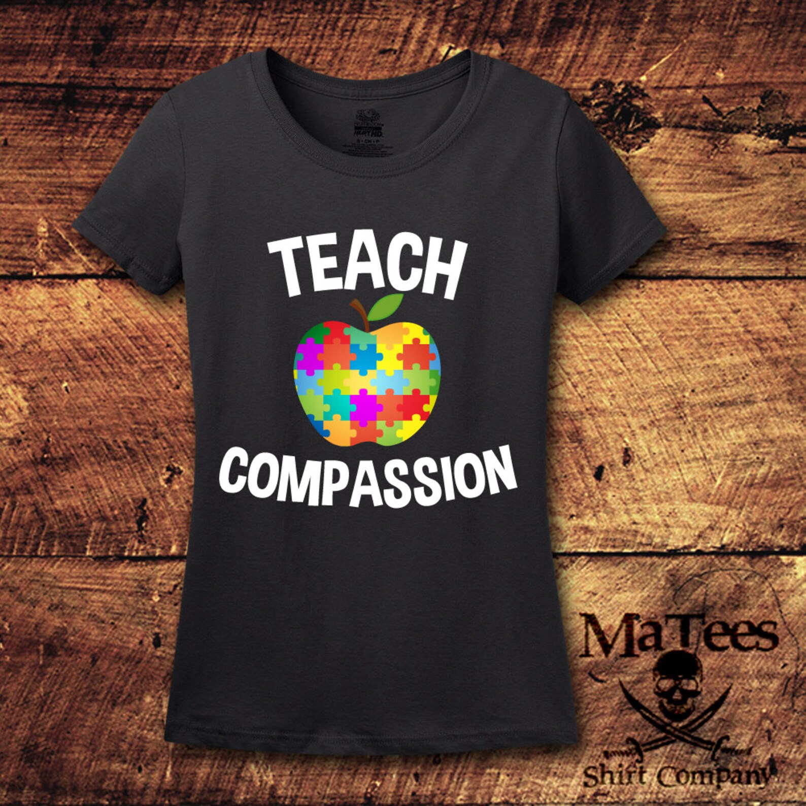 Teach Compassion Autism Autism Awareness Autism Shirt - Etsy