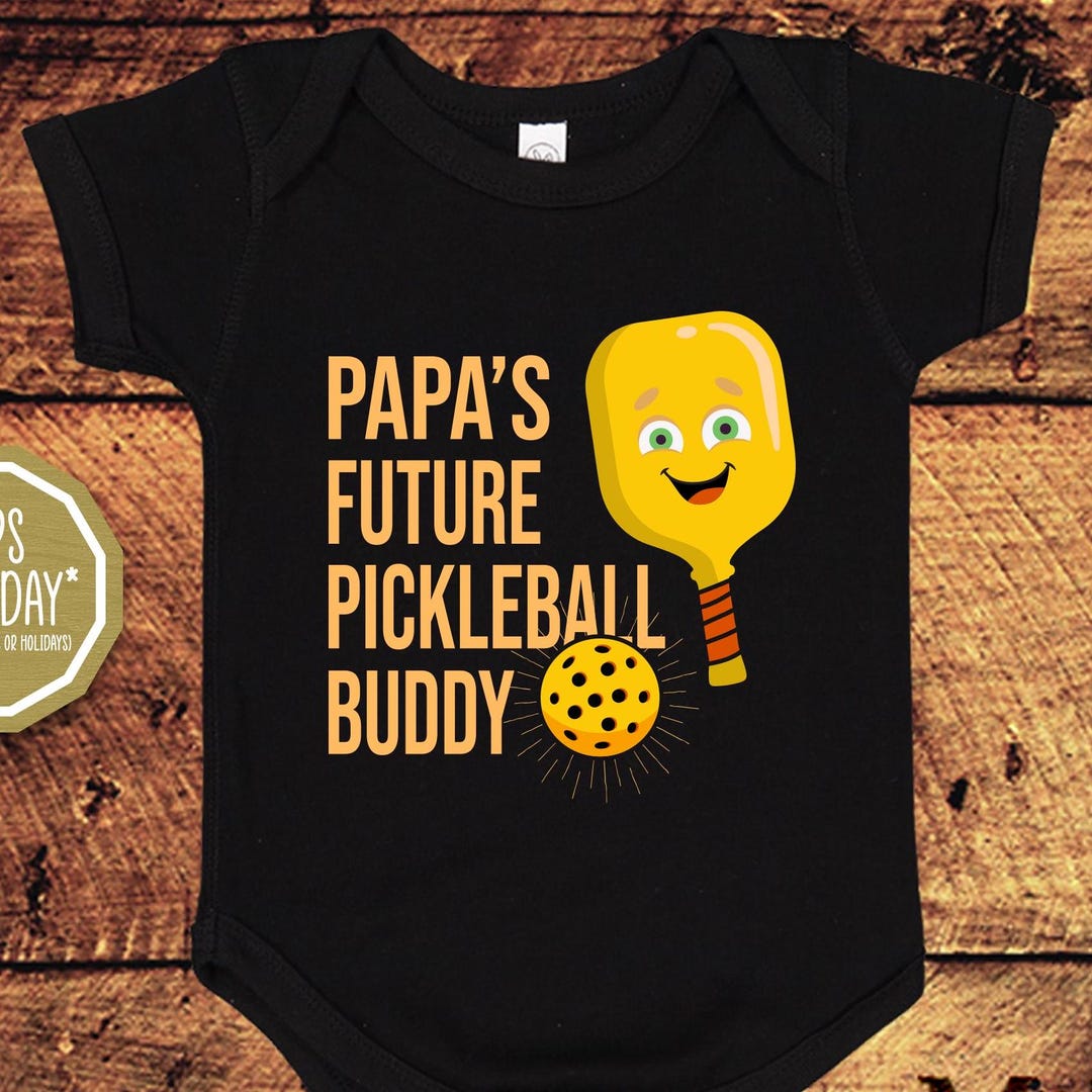 Papa's Future Pickleball Buddy, Baby Bodysuit One Piece, Pickleball ...