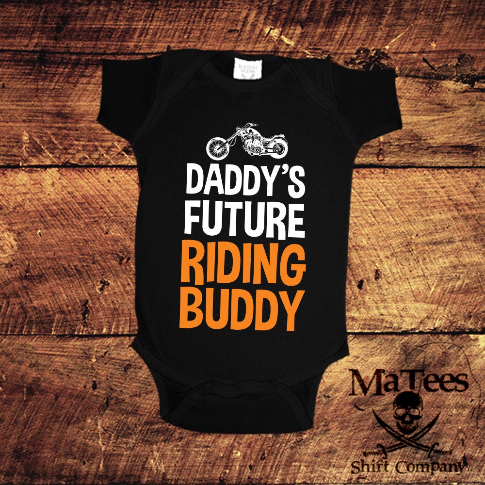 Daddy's Future Riding Buddy, Motorcycle, Motorcycle Gifts, Baby ...