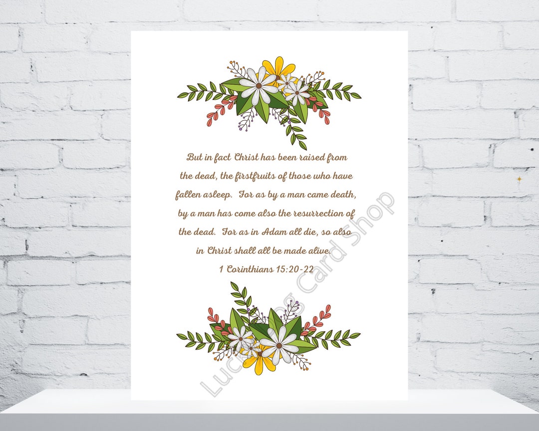 PRINTABLE Sympathy Card With Bible Verses - Etsy