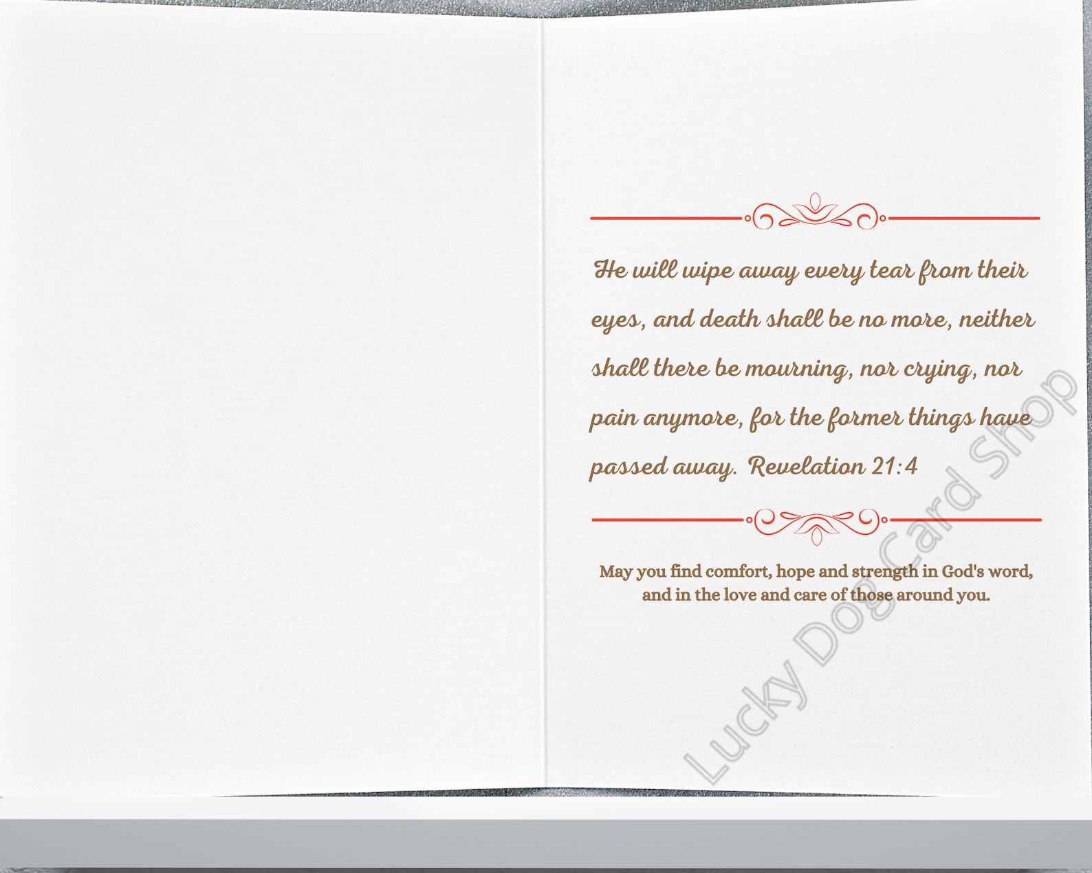 PRINTABLE Sympathy Card With Bible Verses - Etsy