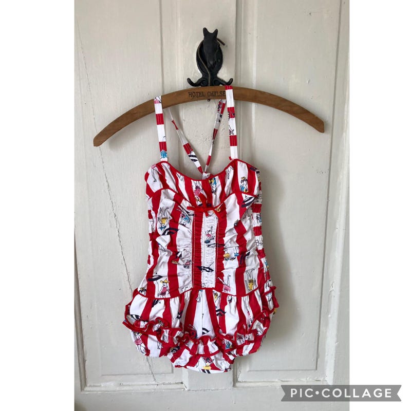 1950s Bathing Suit - Etsy