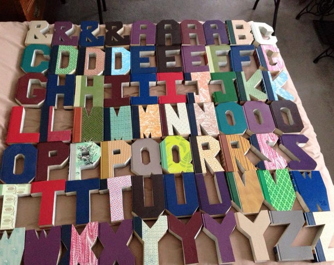 Handmade Book Letters - Etsy