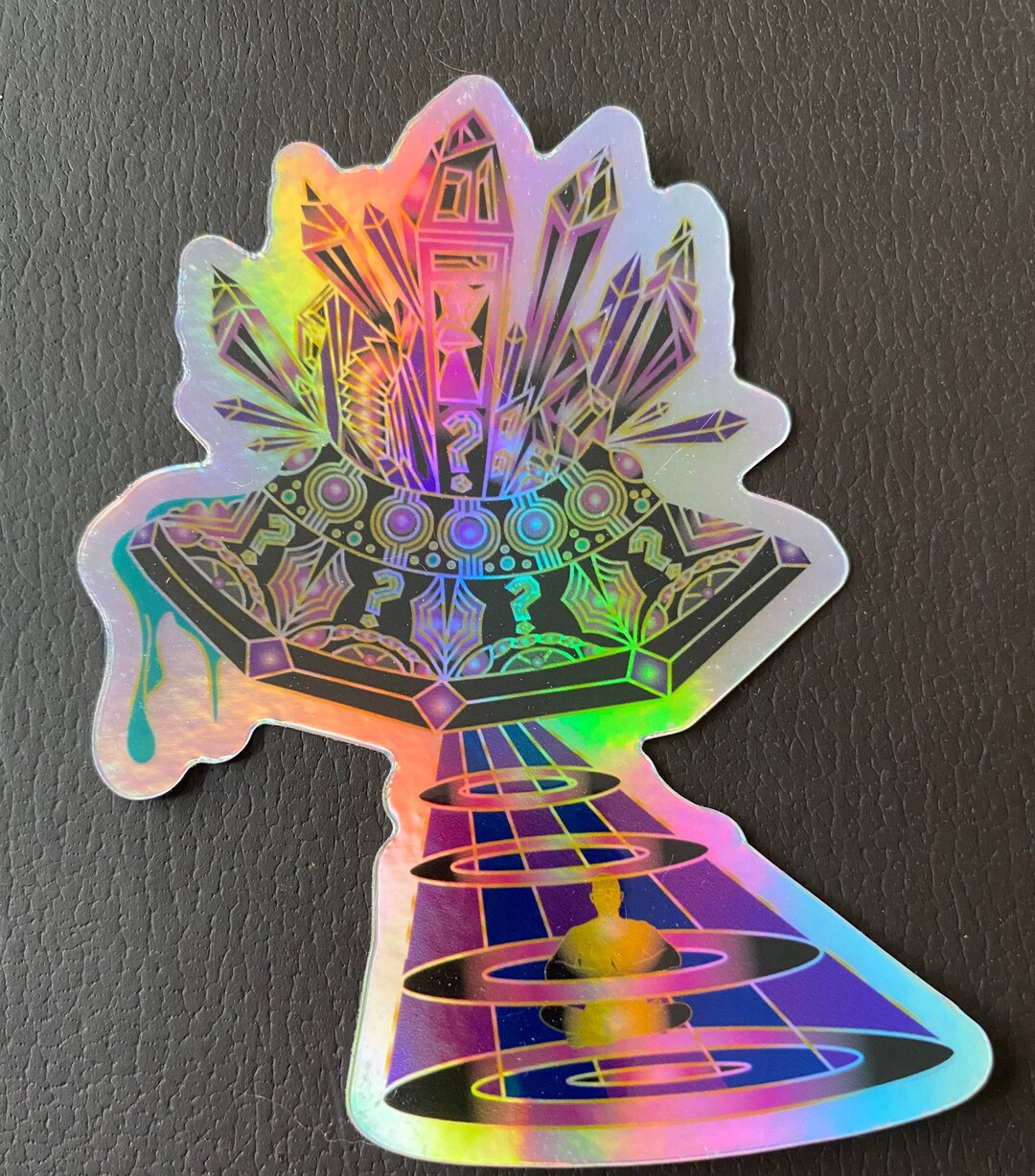 Holographic Sticker Tipper Spaceship "tipship" - Etsy