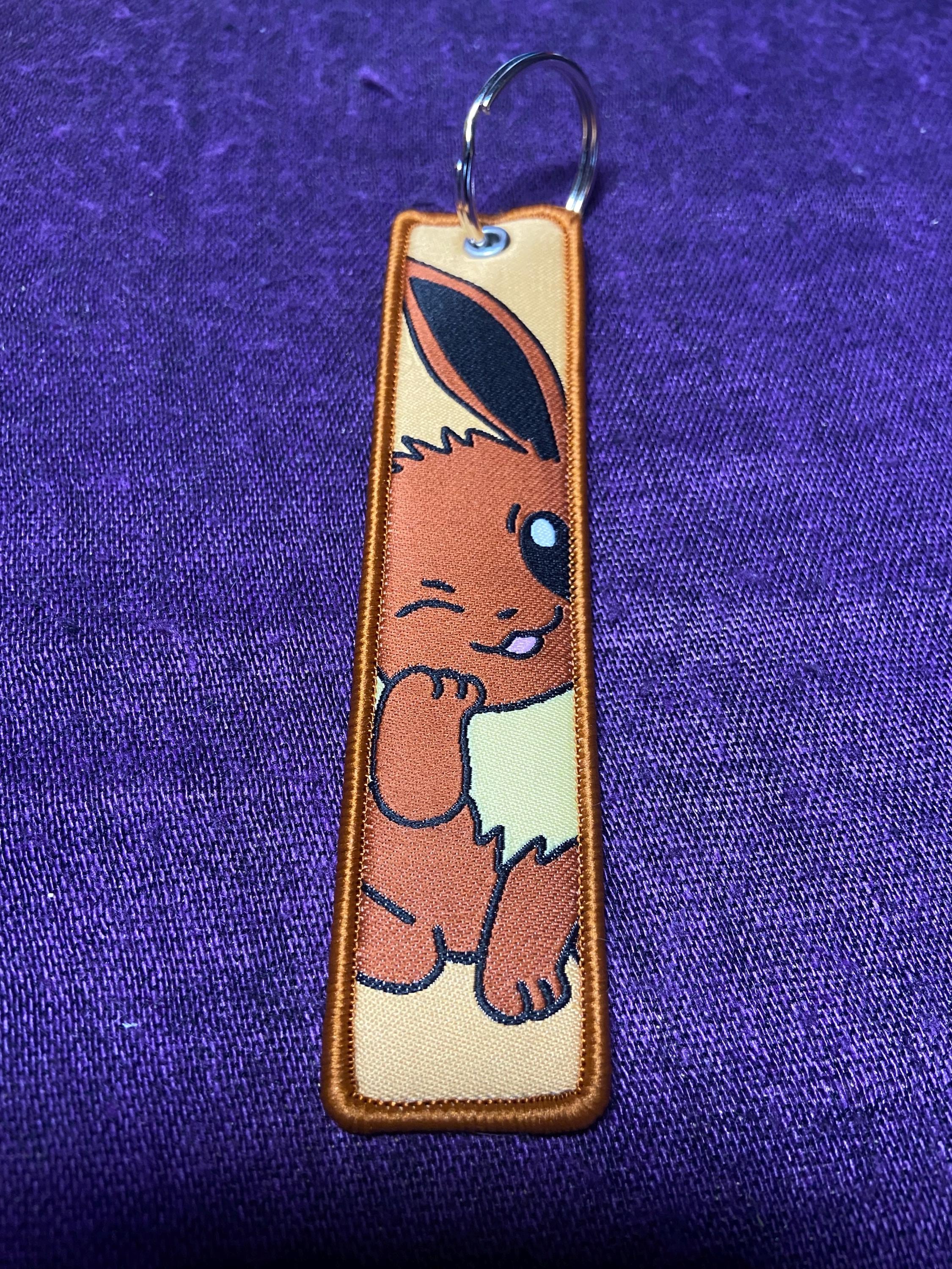 Pokémon Embroidery Keychains (washable) Pocket Monsters - Etsy