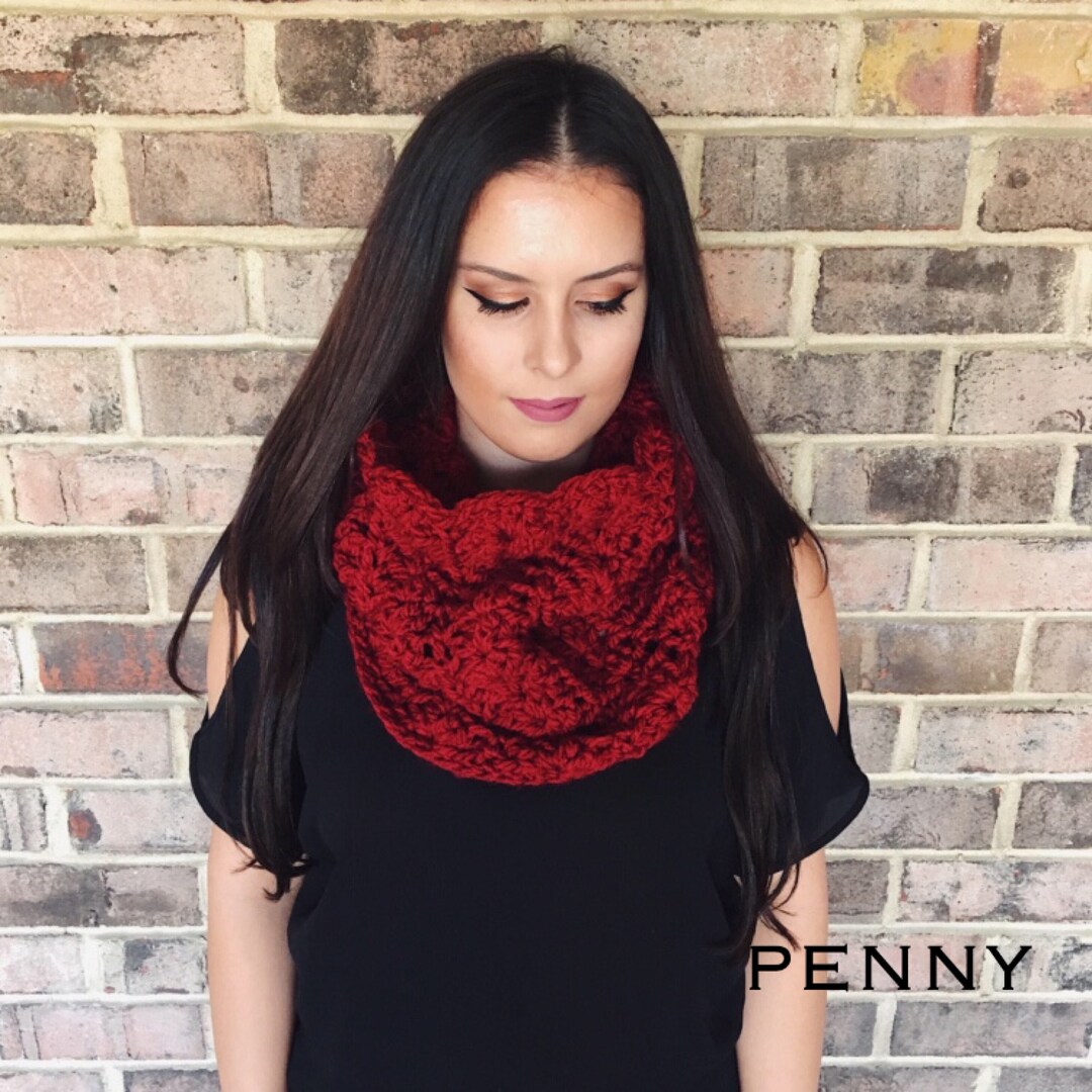 Crochet Cowl Pattern, Scarf, Easy, Tutorial, DIY, Cozy Fall Style, PDF ...