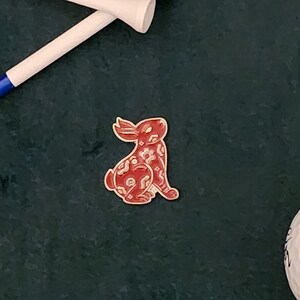 Golf Ball Marker | Year of the Rabbit 2023 | Limited Edition | Unique ...