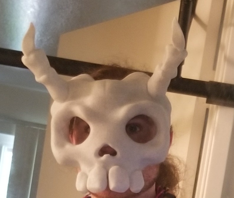 Skull Mask Concept Art Version - Etsy