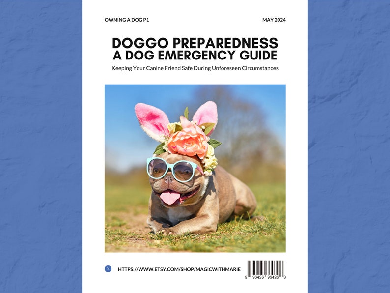 Dog Emergency Kit Checklist Disaster Preparedness for Dogs Guide ...