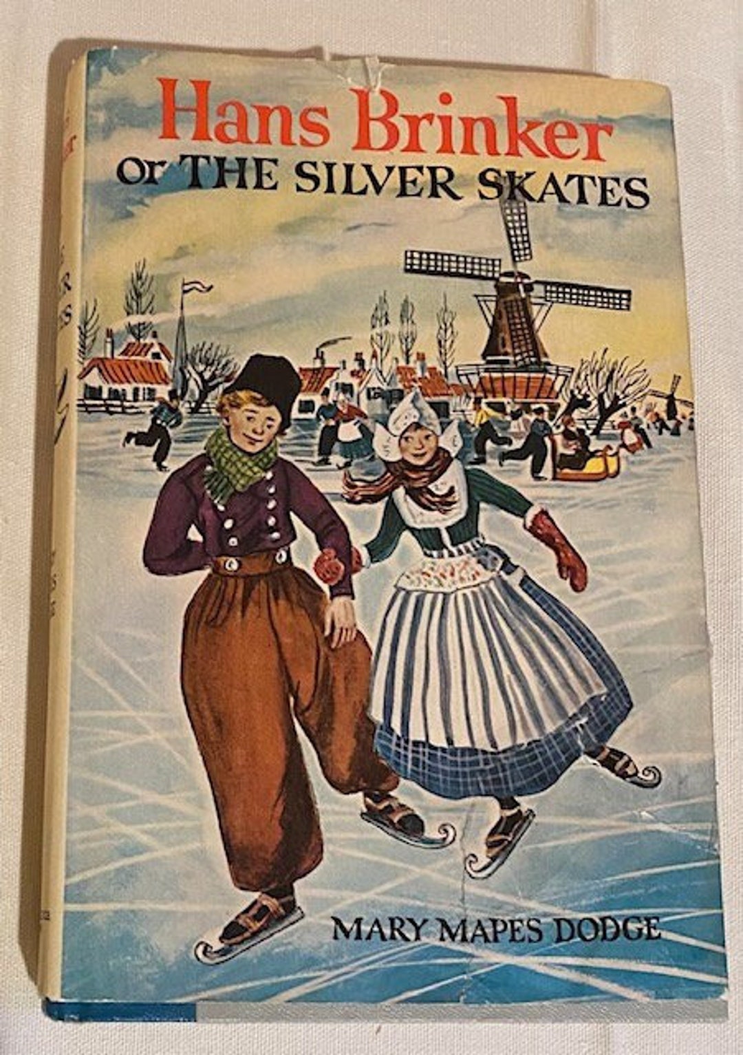 Vintage Hans Brinker and the Silver Skates Book Copyright 1954 Great ...