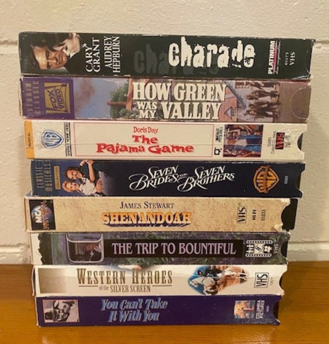 Lot of 7 Nostalgic Oldies Classics VHS Movies - Etsy