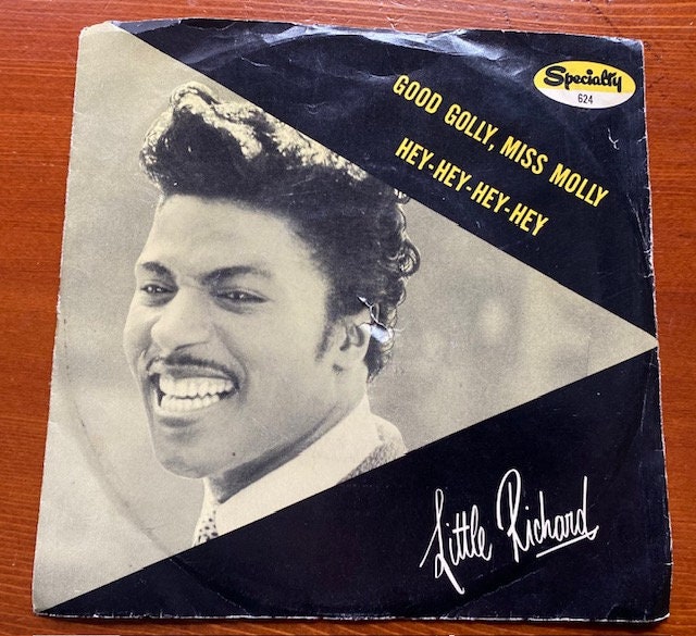 Little Richard Good Golly Miss Molly 1958 45 Rpm W Picture Cover warped - Etsy