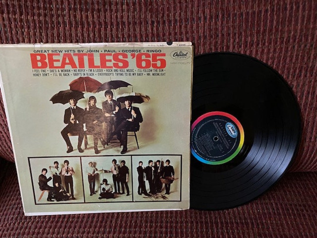 The Beatles '65 Vinyl LP Mono T2228 Vintage Beatles - Etsy
