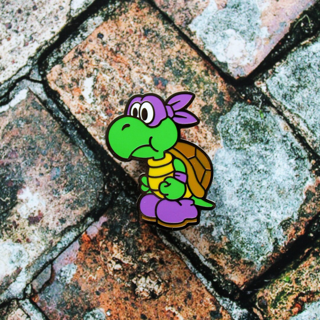 Super Mutant Turtle Troopa Enamel Pin - Etsy
