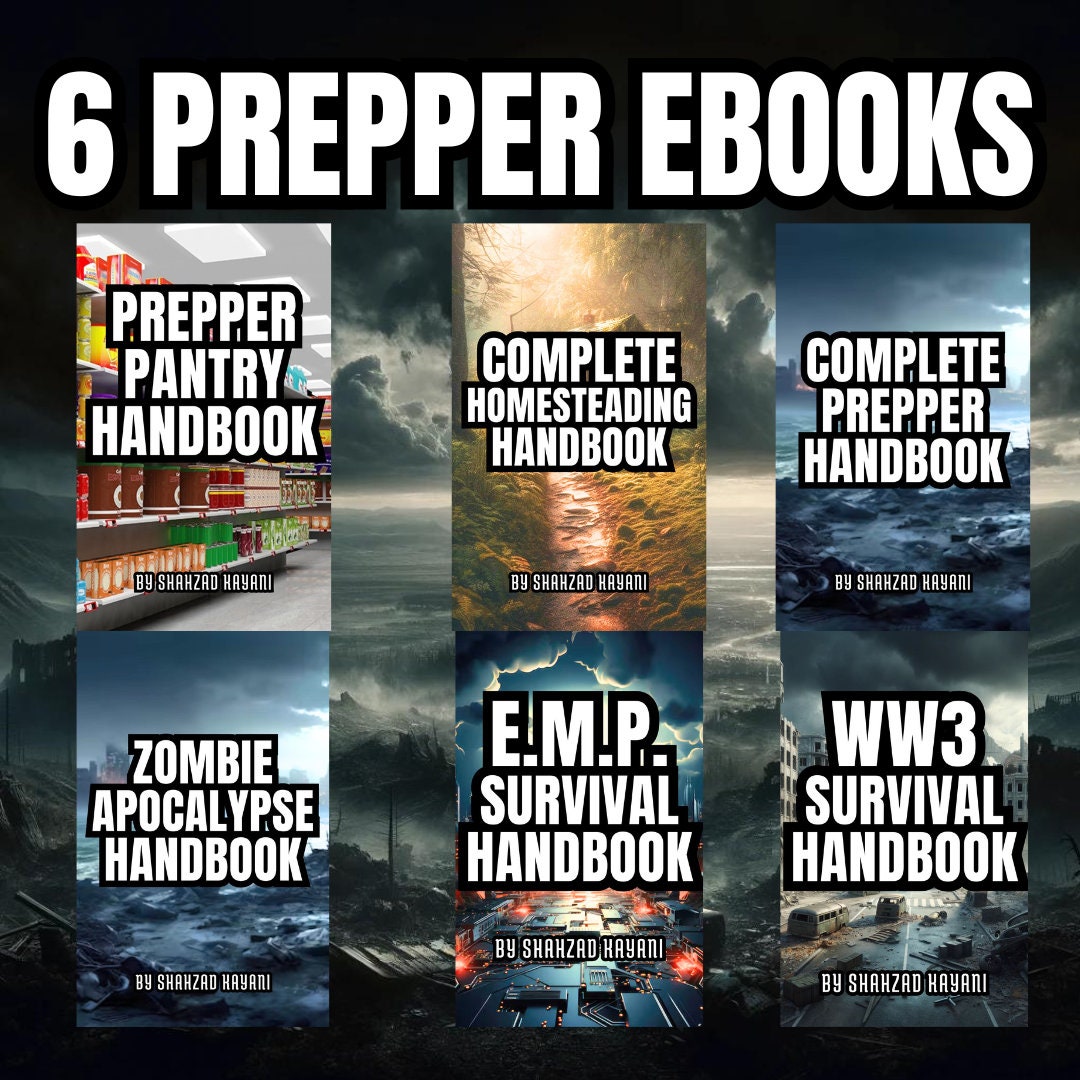 6 Prepping & Survival Guides Ebooks ! - Ultimate Bundle for Preppers ...