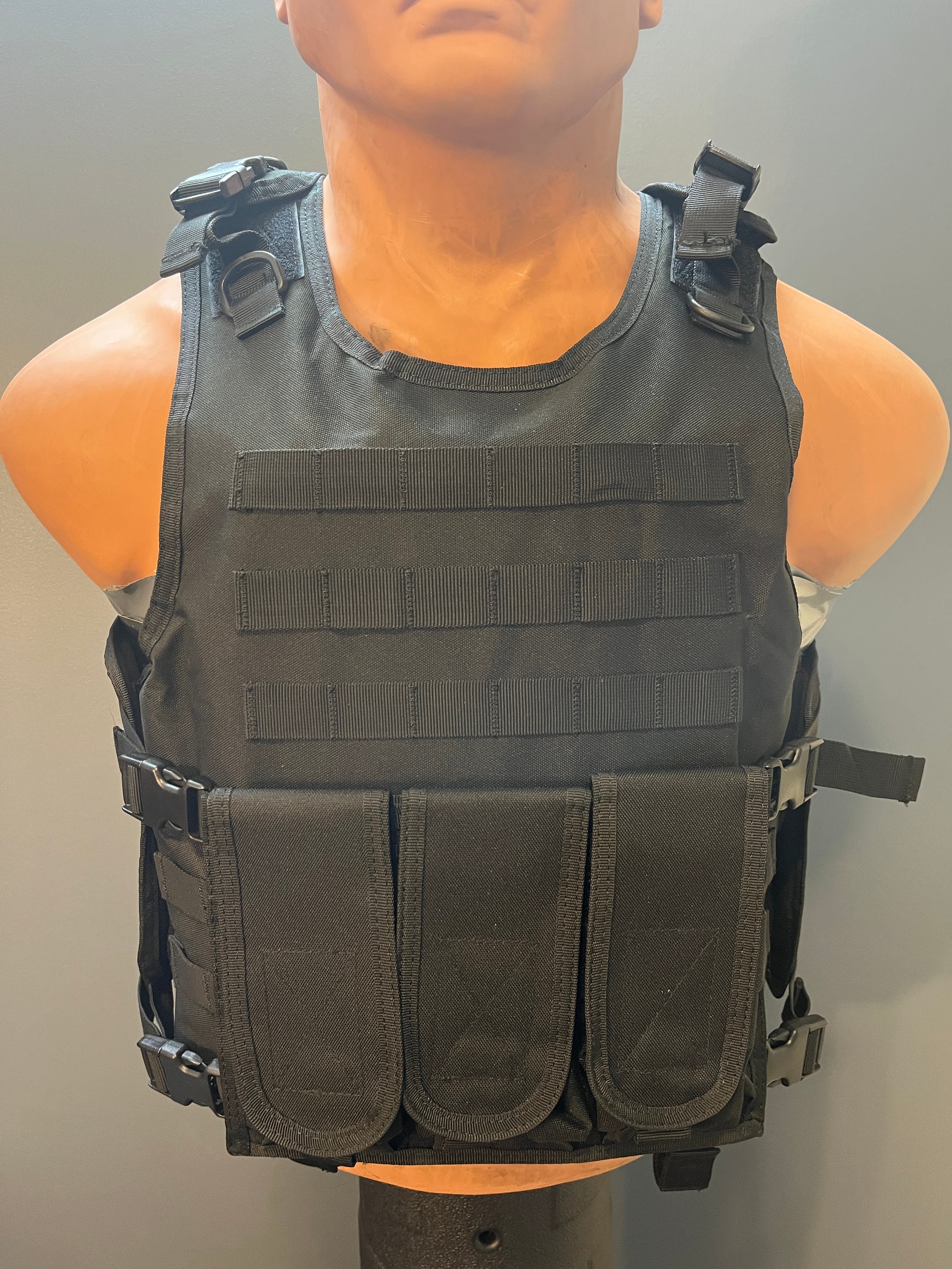 Level 4 IV Bulletproof Tactical Vest Body Armour With Plates 4 Colors ...