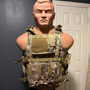 Tactical Vest / Plate Carrier - ( NO PLATES ) - 4 Colors - Etsy