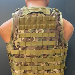 Level 4 IV Bulletproof Tactical Vest Body Armour With Plates 4 Colors ...