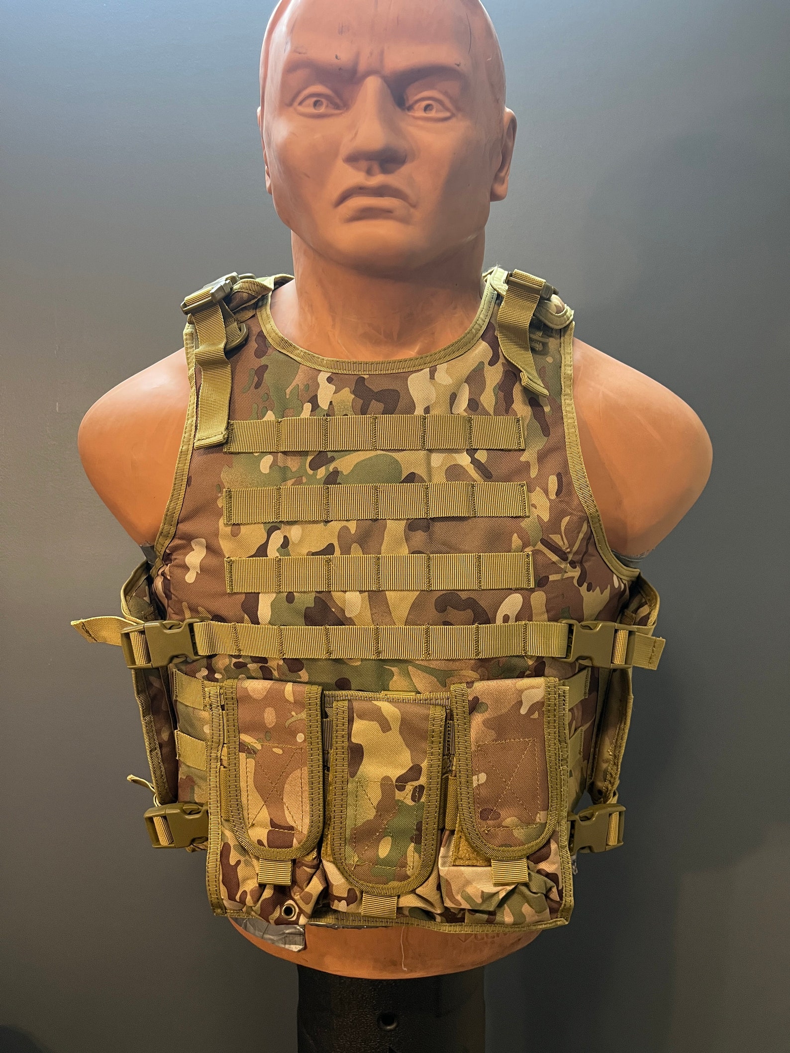 Level 4 IV Bulletproof Tactical Vest Body Armour With Plates 4 Colors ...