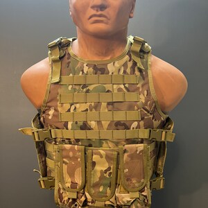 Level 4 IV Bulletproof Tactical Vest Body Armour With Plates 4 Colors ...