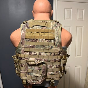 Tactical Vest / Plate Carrier - ( NO PLATES ) - 4 Colors - Etsy