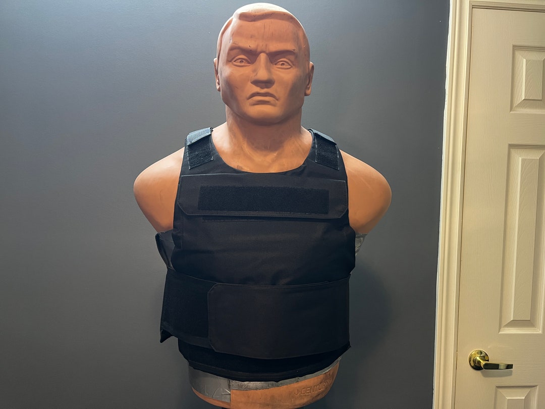 Low Profile Thin Bulletproof Tactical Vest With Plates Level - Etsy