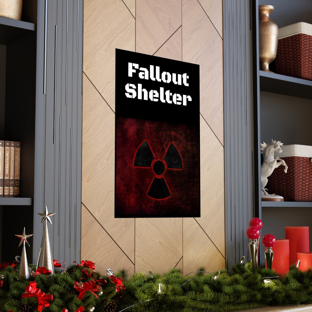 Prepper Poster Survival Nuclear Poster WW3 Nuclear War Fallout - Etsy