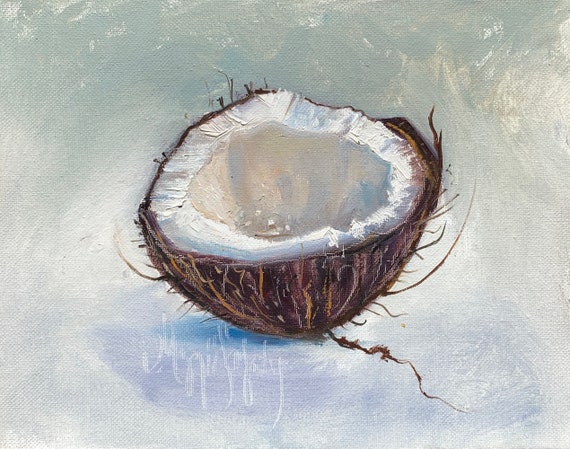 Coconut Painting