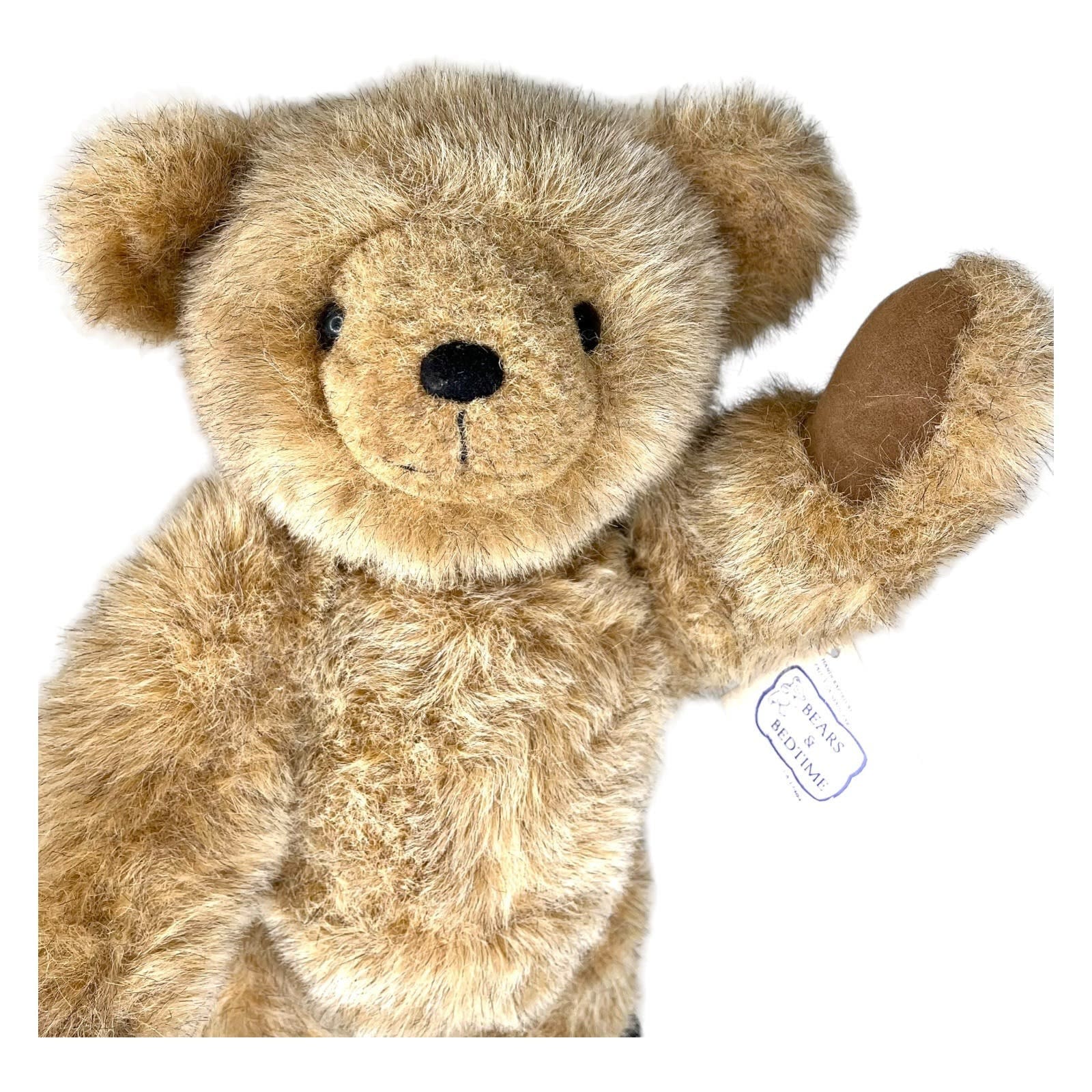 Vintage Bears & Bedtime Teddy BEAR PLUSH 19 Stuffed Animal Salmon Arm ...