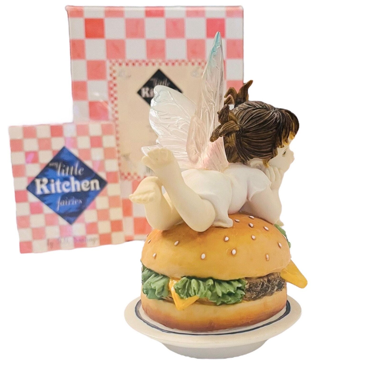 NEW My Little Kitchen Fairies CHEESBURGER FAIRIE Hamburger Fairy ...