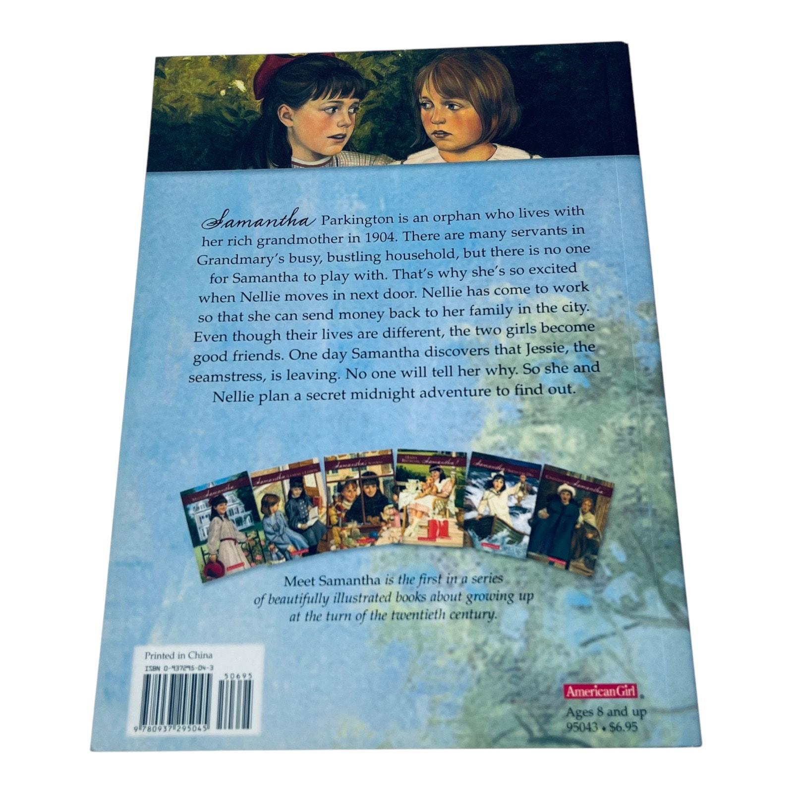 VTG American Girl Meet Samantha BOOK 1998 Pleasant Company Children's ...