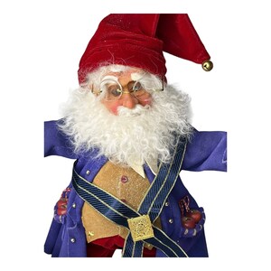 Demdaco Drolleries SANTA ELF Doll 14 Henderson Studio Doll Christmas ...