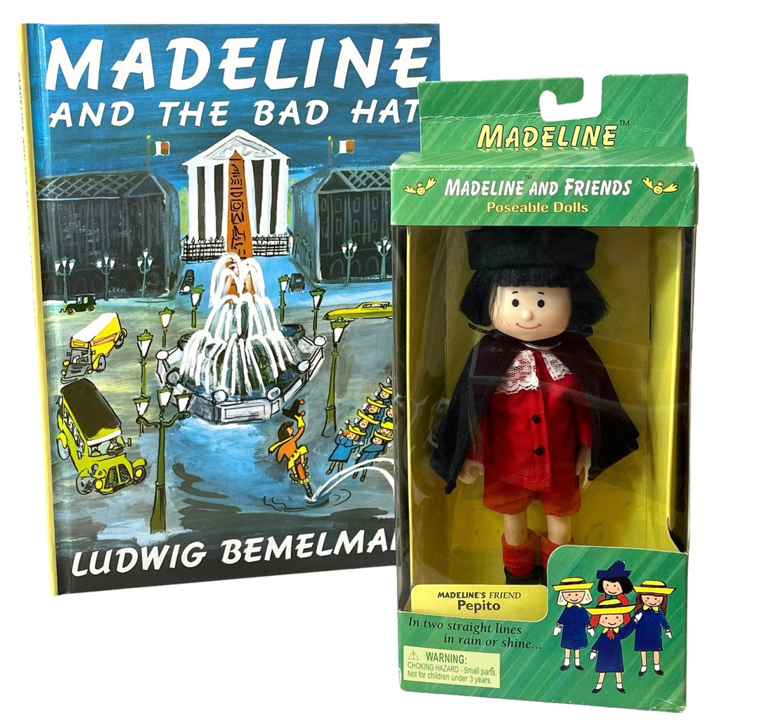 Vintage Eden 90s Madeline and Friends PEPITO 8 DOLL in - Etsy