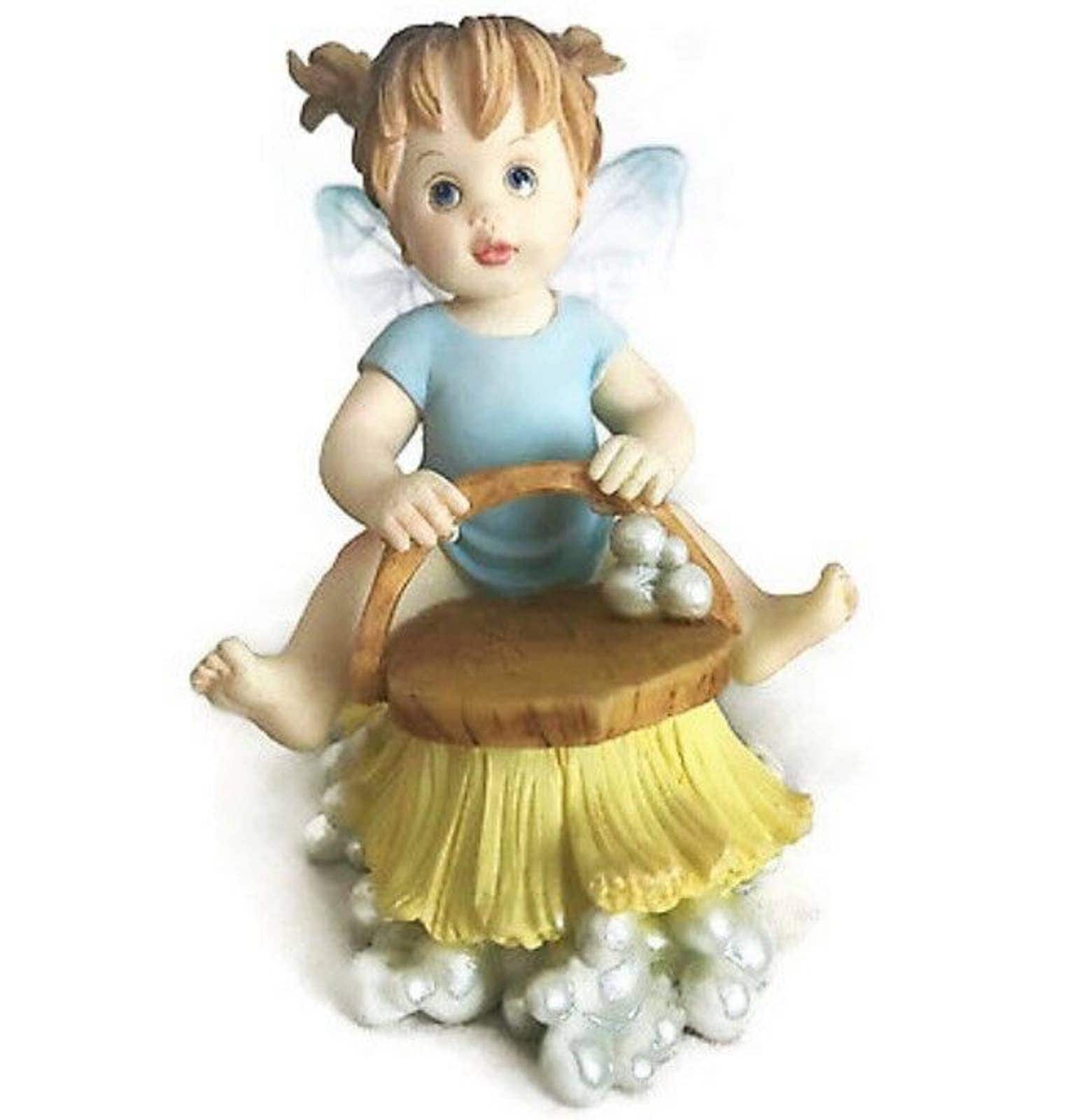 My Little Kitchen Fairies HELPING HAND FAIRIE Scrub Brush Angel Fairy ...