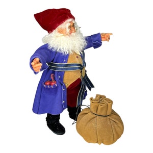 Demdaco Drolleries SANTA ELF Doll 14 Henderson Studio Doll Christmas ...