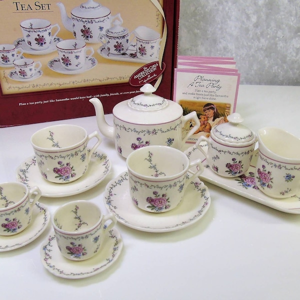 American Girl Doll Tea Set - Etsy
