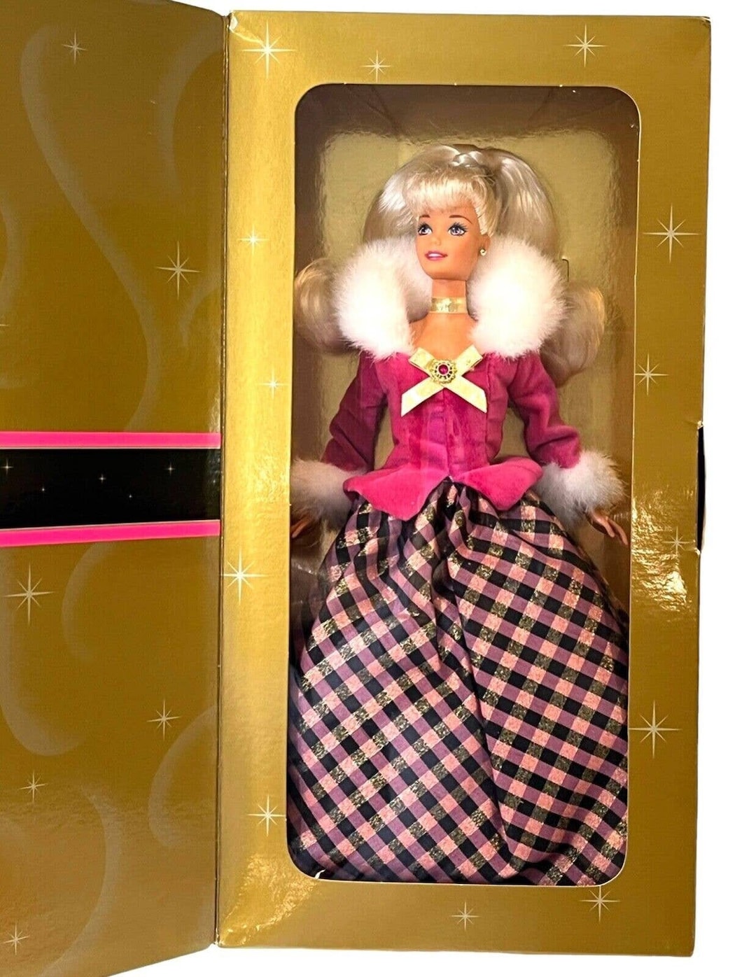 Vintage 1996 Winter RHAPSODY BARBIE DOLL 12" Avon Silhouette 2nd in ...