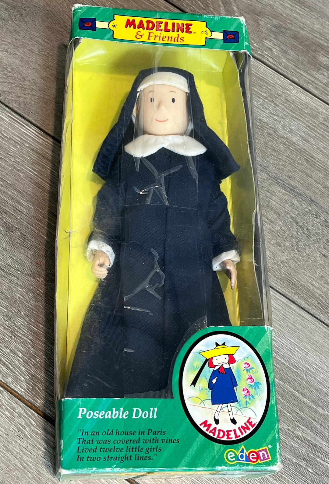 Vintage 90s MISS CLAVEL DOLL Madelines Old House in Paris - Etsy