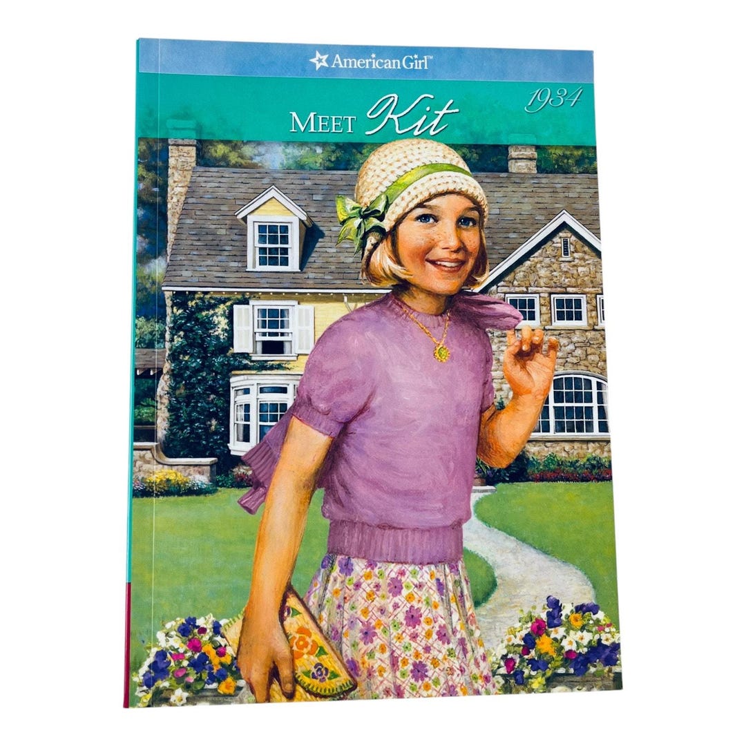 American Girl Historical MEET KIT BOOK 1934 by Valerie Tripp Book 1 ...