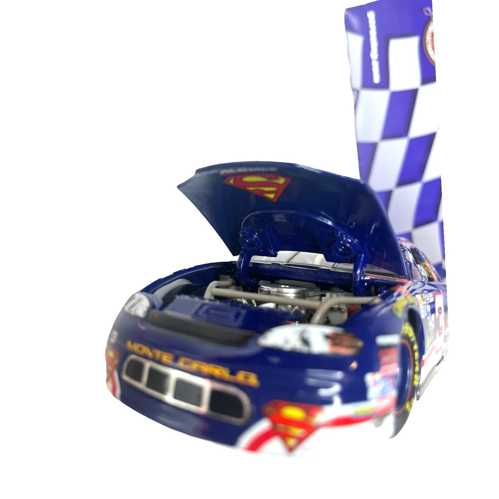 New Dale Earnhardt Jr 3 SUPERMAN AC DELCO 1:24 Scale Action 1999 Monte ...